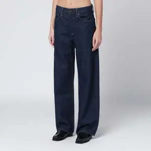 AGOLDE Dark Indigo Regenerated Cotton Denim Jeans
