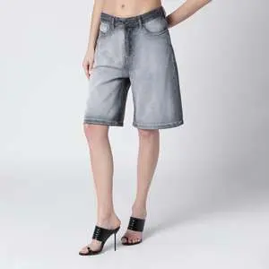 DIESEL® De-sire Skeleton Denim Bermuda Shorts