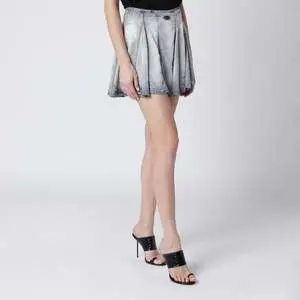 DIESEL® De-spiki Stonewashed Lyocell Skirt