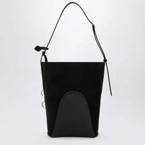 Alaïa Suede Leather Bucket Bag