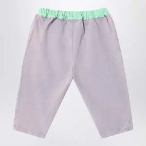 BOBO CHOSES Color-block Cotton Trousers