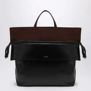 Loewe Large Switch Tote Bag In Leather And Suede - Multicolor