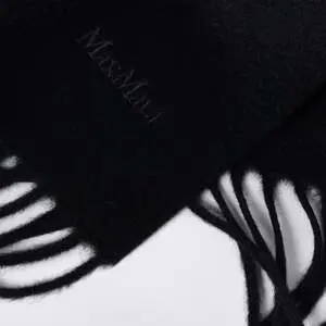 Max Mara Cashmere Scarf - Black