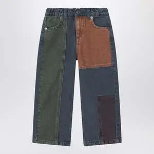 BOBO CHOSES Color-block Design Jeans