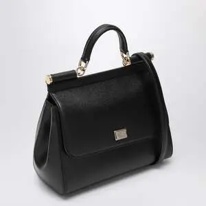 Dolce & Gabbana Large Sicily Handbag - Black