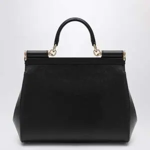 Dolce & Gabbana Large Sicily Handbag - Black