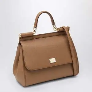 Dolce & Gabbana Sicily Hand Bag - Brown