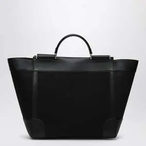 Dolce & Gabbana Fabric And Leather Tote Bag
