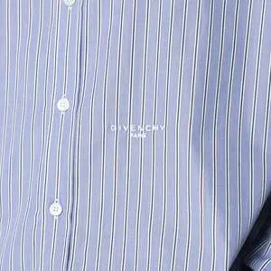 Givenchy White/ Striped Poplin Shirt