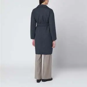 Max Mara Virgin Wool Robe Coat