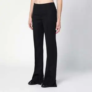 Chloé Virgin Wool Asymmetrical Trousers