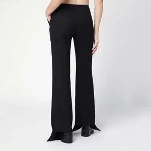 Chloé Virgin Wool Asymmetrical Trousers