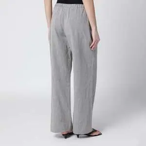 Loulou De Saison Pleated Wide-leg Trousers - Grey