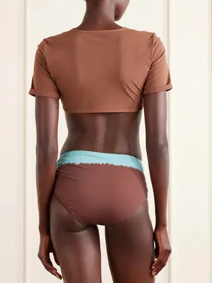 Christopher Esber Cutout Embellished Bikini Briefs
