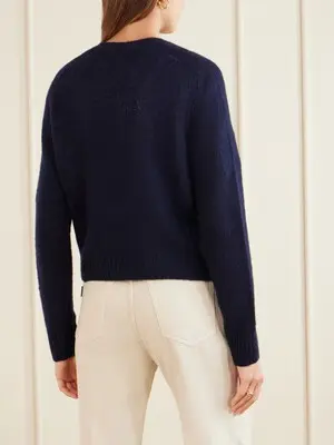 LISA YANG Solene Cashmere And Silk-blend Sweater
