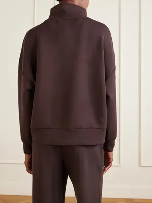 Varley Hawley Jersey Sweatshirt - Brown