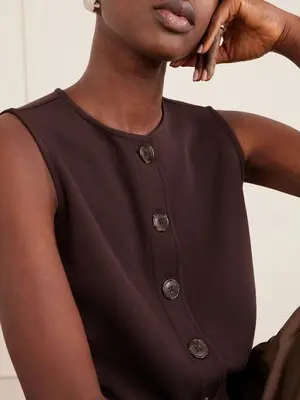Varley Josie Button-through Vest