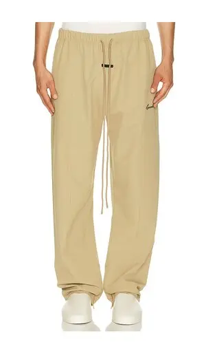 Fear Of God Signature Track Pant In Grey - Dune