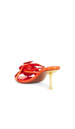 Cult Gaia Valoria Sandal In Orange