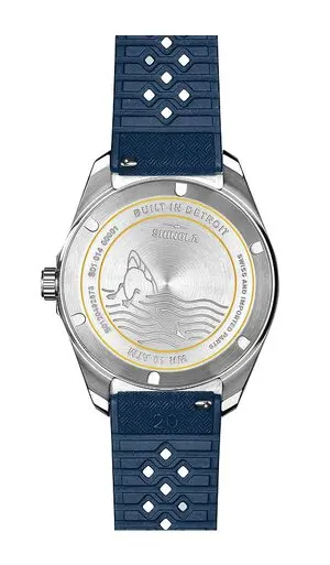 Shinola Duck 40mm Watch In Blue