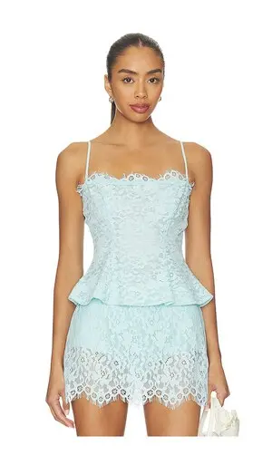 AFRM Ari Top In Baby Blue