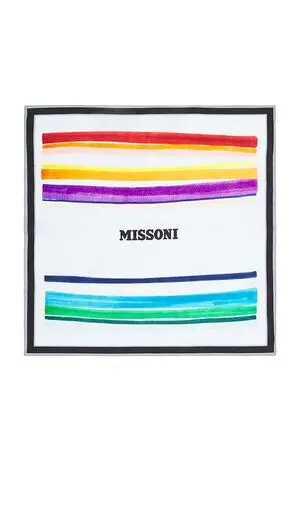Missoni Foulard Bandana In White