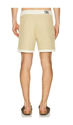 RHYTHM Heritage Hem Swim Trunk