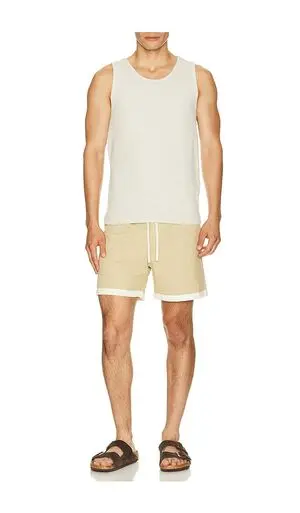 RHYTHM Heritage Hem Swim Trunk