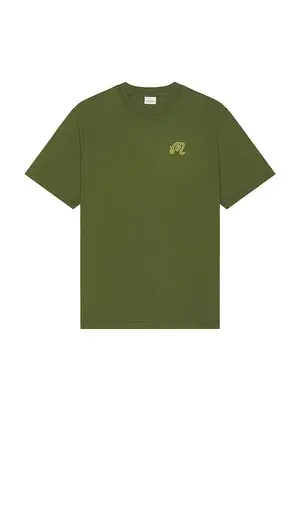 MALBON Bermuda Trinity Tee In Green