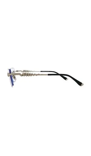 JAMES ORO Serpent Authentic Glasses In White