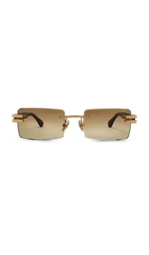 JAMES ORO Baron Sunglasses In Brown - Reserve