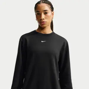 Nike Studio Fleece Sport Dri-fit Crew-neck Sweatshirt - Black
