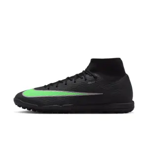 Nike Mercurial Superfly Academy Turf High-top Soccer Shoes - Black