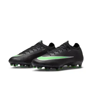 Nike Mercurial Vapor 17 Elite Artificial-grass Low-top Soccer Cleats - Black