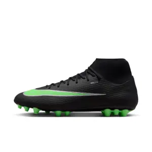 Nike Mercurial Superfly Academy Artificial-grass High-top Soccer Cleats - Black