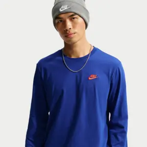 Nike Sportswear Club Long-sleeve T-shirt - Blue