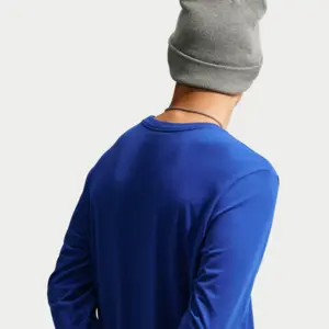 Nike Sportswear Club Long-sleeve T-shirt - Blue