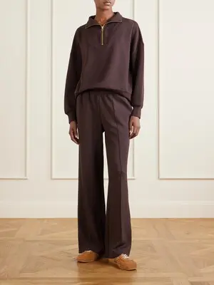 Varley Doublesoft Jersey Wide-leg Pants