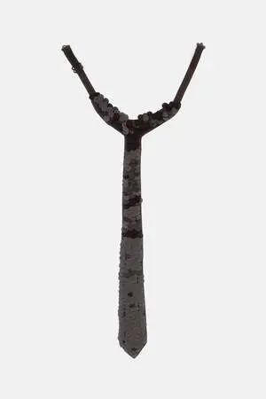 PAROSH Sequin Embellished Tie