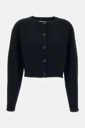 Loulou De Saison Loulou De Saison Heike Short Cardigan Nero