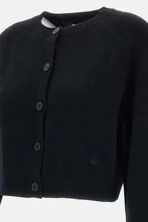 Loulou De Saison Heike Short Cardigan - Nero