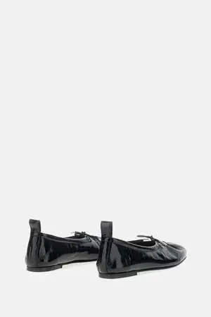 ALOHAS Rosalind Ballet Flats In Glossy Leather