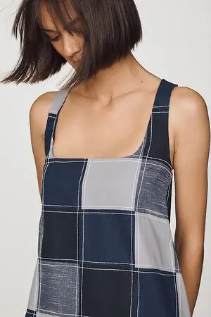 Maeve Keiko Cotton Mini Dress