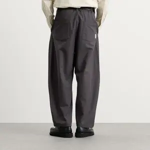 PORTER JAMES Dart-knee Pleated Trousers