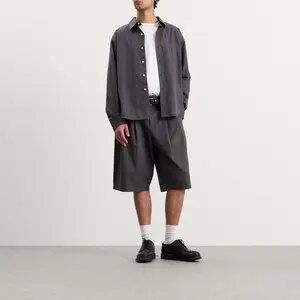 PORTER JAMES Double Pleated Shorts
