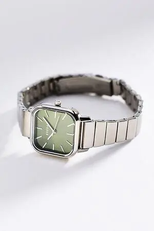 BREDA Esther Watch Silver/moss