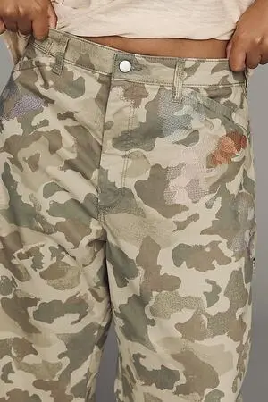 PILCRO Kayden High-rise Carpenter Barrel Pants