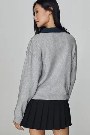 Maeve Collared Pullover Sweater