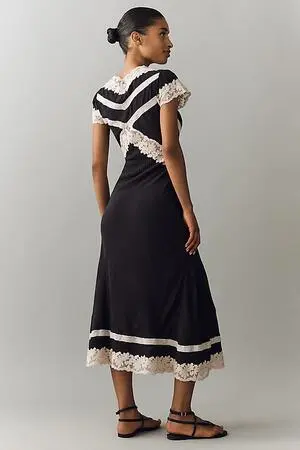 Rixo Petite Marta Midi Dress