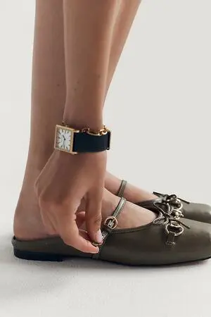 Maeve Horsebit Mule Ballet Flats